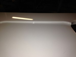 Silestone recess drainer